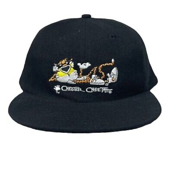 Vintage | Accessories | Vintage Y2k Embroidered Flat Brim Baseball Hat ...